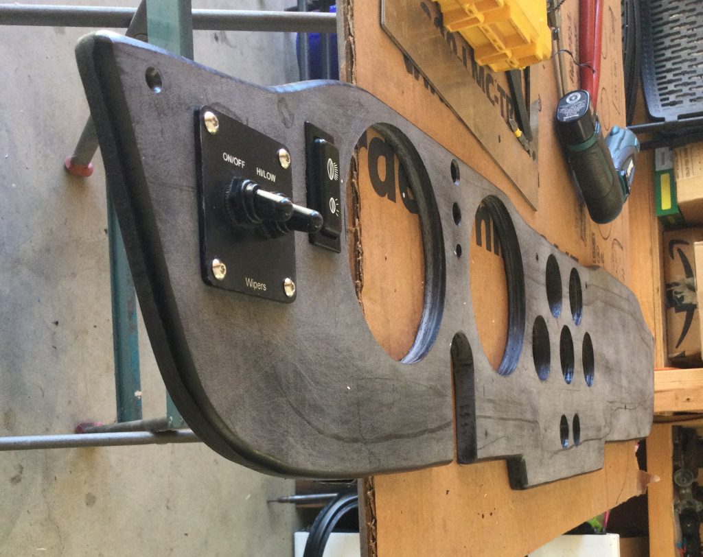 Triumph TR6 Restoration: building a new dashboard and installing the ...