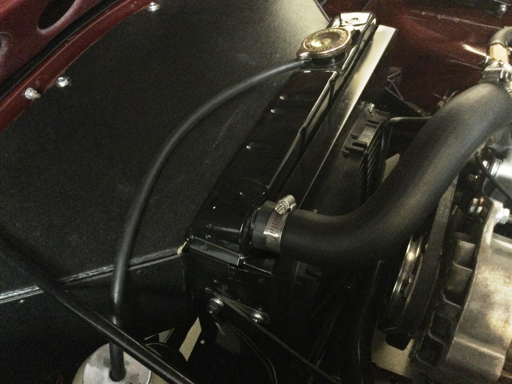 Triumph TR6 Restoration: Body installation